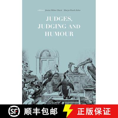 【3-4周达】精装 Judges, Judging and Humour [9783319767376]