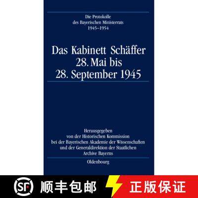 【3-4周达】Das Kabinett Sch ffer : 28. Mai Bis 28. September 1945 [9783486561036]