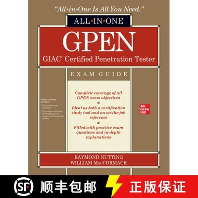 【3-4周达】Gpen Giac Certified Penetration Tester All-In-One Exam Guide [9781260456745]