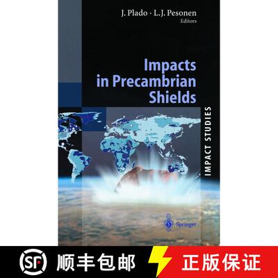 【3-4周达】精装 Impacts in Precambrian Shields [9783540435174]