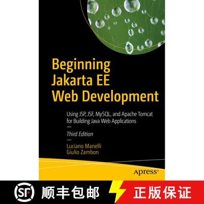 【3-4周达】Beginning Jakarta EE Web Development: Jakarta Server Pages, Jakarta Server Faces, and Apac... [9781484258651]