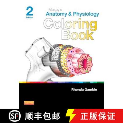 【3-4周达】Mosby's Anatomy and Physiology Coloring Book [9780323226110]