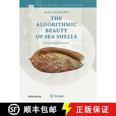 【3-4周达】The Algorithmic Beauty of Sea Shells [With CDROM] (Fourth Edition 2009) [9783540921417]