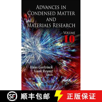 【3-4周达】精装 Advances in Condensed Matter and Materials Research. Volume 10 [9781612095332]