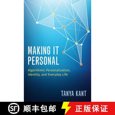 【3-4周达】精装 Making it Personal: Algorithmic Personalization, Identity, and Everyday Life [9780190905088]
