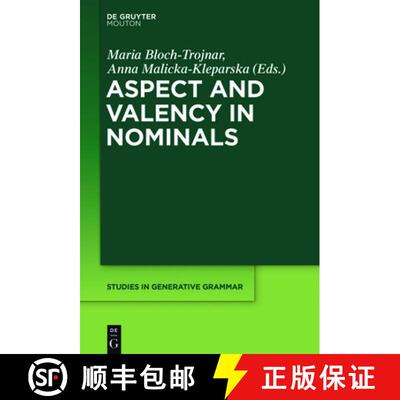 【3-4周达】精装 Aspect and Valency in Nominals [9781501514586]