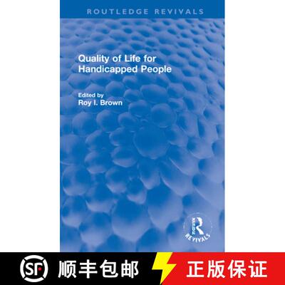 【3-4周达】精装 Quality of Life for Handicapped People [9780367672287]