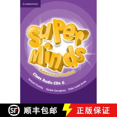 预订 Super Minds American English Level 6 Class Audio CDs (4) [9781107604483]