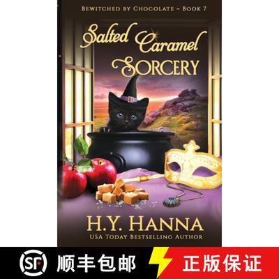 【3-4周达】Salted Caramel Sorcery (LARGE PRINT): BEWITCHED BY CHOCOLATE Mysteries ~ Book 7 [9781922436443]