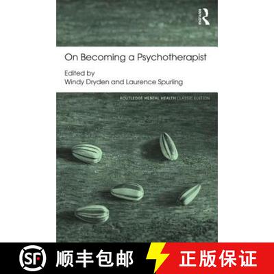 【3-4周达】On Becoming a Psychotherapist: Routledge Mental Health Classic Editions [9780415703840]
