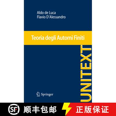 【3-4周达】Teoria degli Automi Finiti [9788847054738]