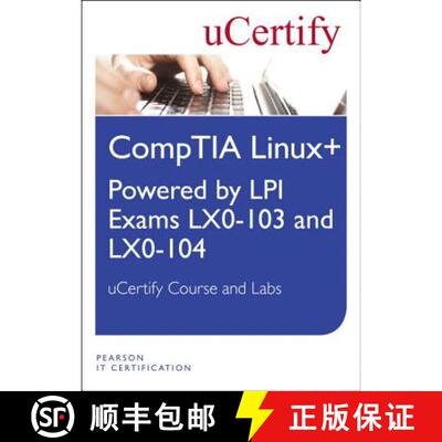 【3-4周达】Linux+ Powered by LPI Exams LX-0-103 and Lx0-104 Ucertify Course and Lab Student Access Card [9780789758453]