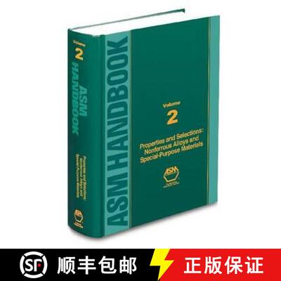 【3-4周达】精装 ASM Handbook: Nonferrous Alloys and Special-purpose Materials v. 2 [9780871703781]