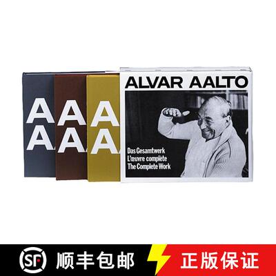 【3-4周达】精装 Alvar Aalto - Das Gesamtwerk / L'oeuvre complete / The Complete Work: Complete Works [9783764355173]