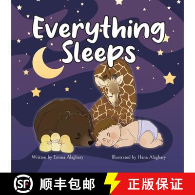 【3-4周达】Everything Sleeps [9780473617769]