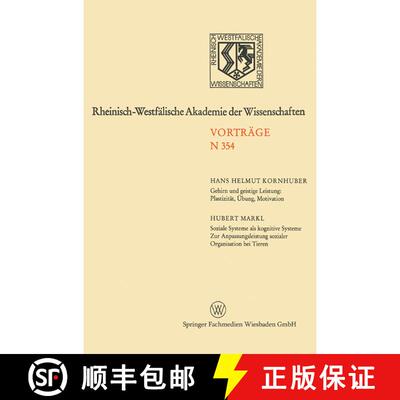 【3-4周达】Gehirn Und Geistige Leistung: Plastizitat, UEbung, Motivation. Soziale Systeme ALS Kogniti... [9783531083544]