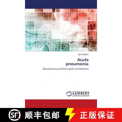 预订 Acute pneumonia [9786202679176]