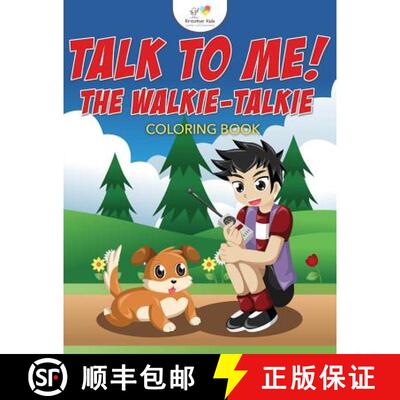 【3-4周达】Talk to Me! The Walkie-Talkie Coloring Book [9781683775201]