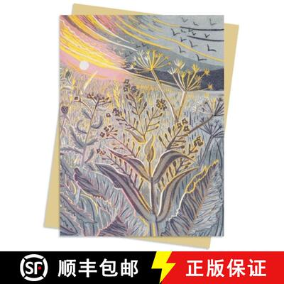 【3-4周达】Annie Soudain: Pale Grey Day Greeting Card Pack: Pack of 6 [9781835625378]