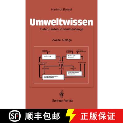 【3-4周达】Umweltwissen : Daten, Fakten, Zusammenhänge (2. Auflage 1994) [9783540572251]