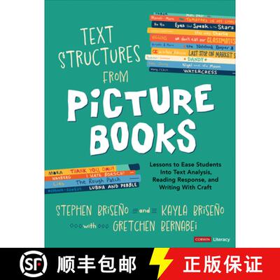 【3-4周达】Text Structures From Picture Books, Grades K-8: Lessons to Ease Students Into Text Analysi... [9781071920862]