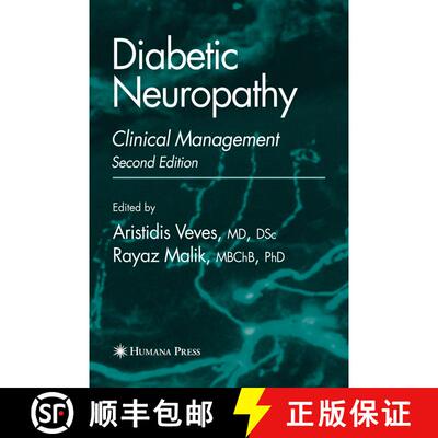 【3-4周达】精装 Diabetic Neuropathy: Clinical Management (2nd ed. 2007) (Second Edition 2007) [9781588296269]