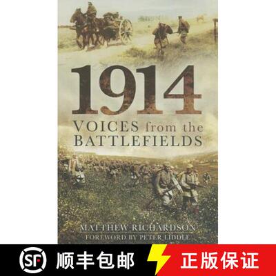 【3-4周达】精装 1914: Voices from the Battlefields [9781848847774]