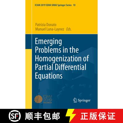 【3-4周达】Emerging Problems in the Homogenization of Partial Differential Equations [9783030620295]