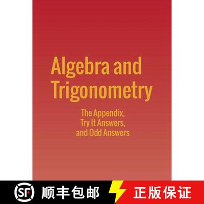 【3-4周达】Algebra and Trigonometry: The Appendix, Try It Answers and Odd Answers [9781680920741]