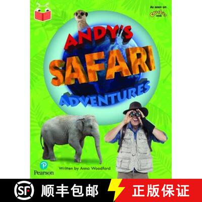 【3-4周达】Bug Club Independent Phase 5 Unit 23: Andy's Amazing Adventures: Andy's Safari Adventure [9781292428673]