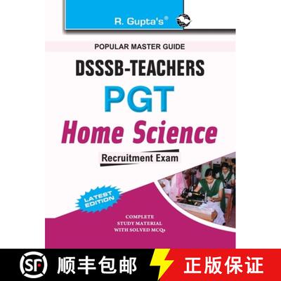 【3-4周达】Dsssb Teachers Pgt Home Science: Recruitment Main Examination Guide (Part - II) [9789350120187]