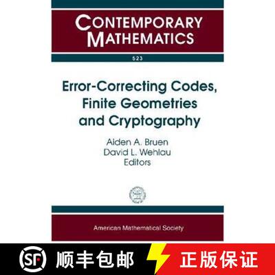 【3-4周达】Error-Correcting Codes, Finite Geometries and Cryptography [9780821849569]