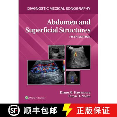 【3-4周达】Diagnostic Medical Sonography: Abdomen and Superficial Structures 5e Lippincott Connect Pr... [9781975174972]