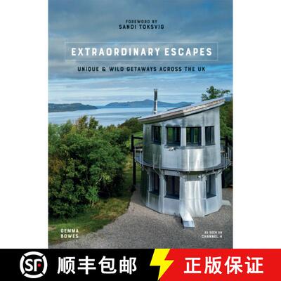 【3-4周达】精装 Extraordinary Escapes: Unique and Wild Getaways Across the UK [9781787138629]