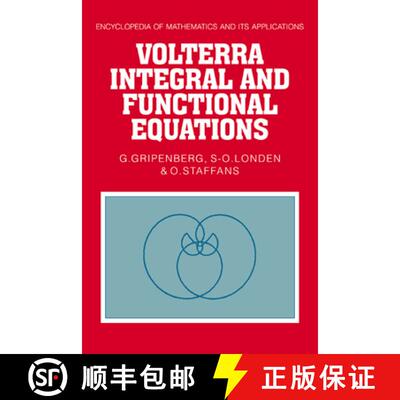 预订 精装 Volterra Integral and Functional Equations: - Volterra Integral and Functional Equations [9780521372893]