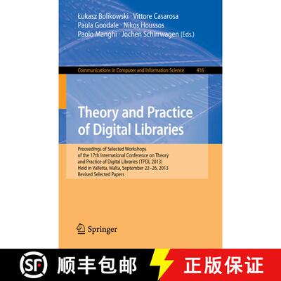 【3-4周达】Theory and Practice of Digital Libraries -- TPDL 2013 Selected Workshops: LCPD 2013, SUEDL... [9783319084244]