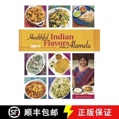 【3-4周达】Healthful Indian Flavors with Alamelu [9780781813587]