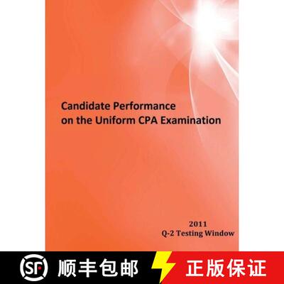 【3-4周达】Candidate Performance on the Uniform CPA Examination: 2011 Window Q-2 [9781937642037]