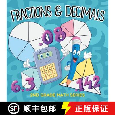 【3-4周达】Fractions & Decimals : 2nd Grade Math Series [9781682609767]