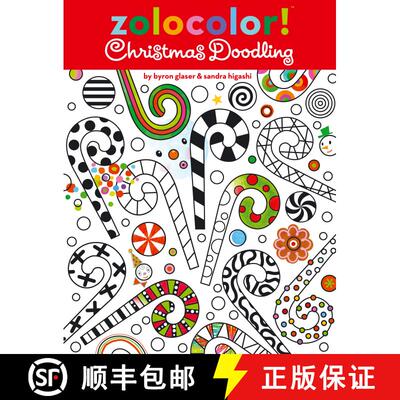 【3-4周达】Zolocolor! Christmas Doodling [9781442445925]