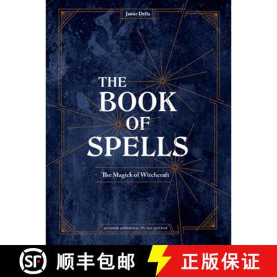 【3-4周达】The Book of Spells: The Magick of Witchcraft [A Spell Book for Witches] [9781984857026]
