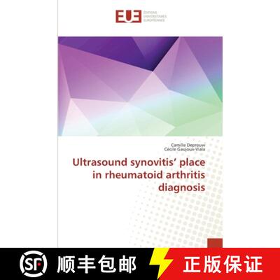 预订 Ultrasound synovitis' place in rheumatoid arthritis diagnosis [9783639609165]