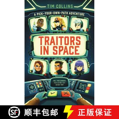 【3-4周达】精装 Traitors in Space: A Pick-Your-Own-Path Adventure [9781665977630]