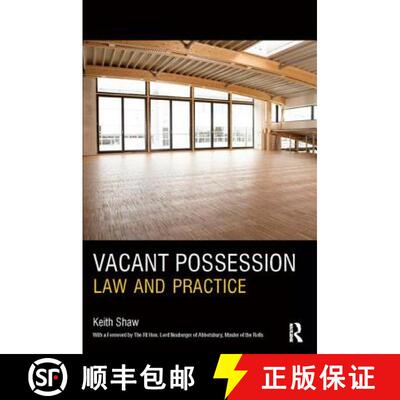 【3-4周达】精装 Vacant Possession: Law and Practice [9781138424913]
