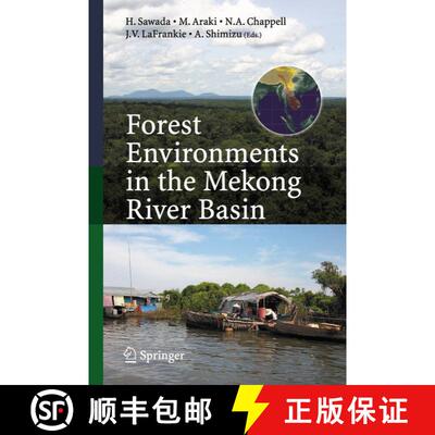 【3-4周达】精装 Forest Environments in the Mekong River Basin [9784431465003]