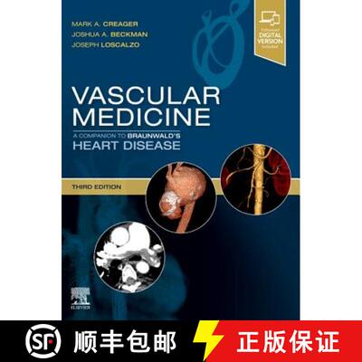 【3-4周达】Vascular Medicine: A Companion to Braunwald's Heart Disease [9780323636001]