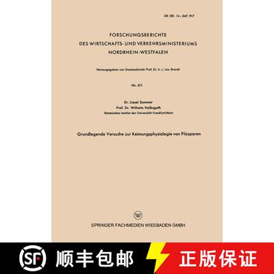 【3-4周达】Grundlegende Versuche zur Keimungsphysiologie von Pilzsporen [9783663036715]