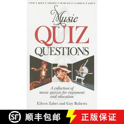 【3-4周达】Music Quiz Questions: A Collection of Music Quizzes for Enjoyment and Education [9780572035716]