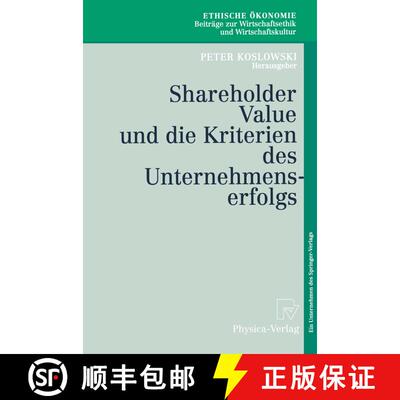 【3-4周达】Shareholder Value und die Kriterien des Unternehmenserfolgs [9783790811797]