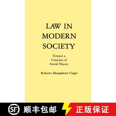 【3-4周达】Law in Modern Society: Toward a Criticism of Social Theory [9780029328804]